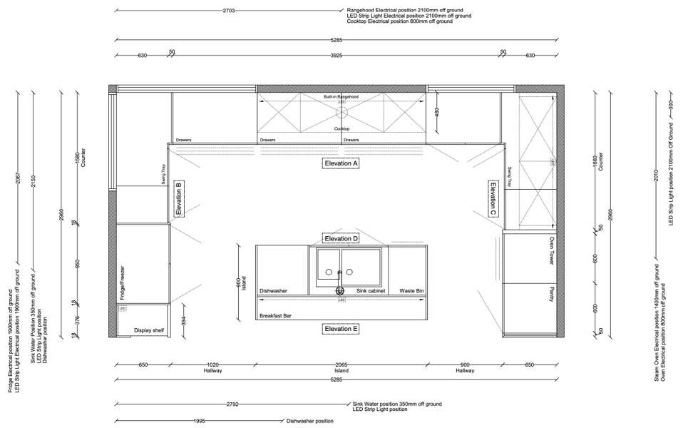 Residential Kitchen design services - Mosman Interiors
