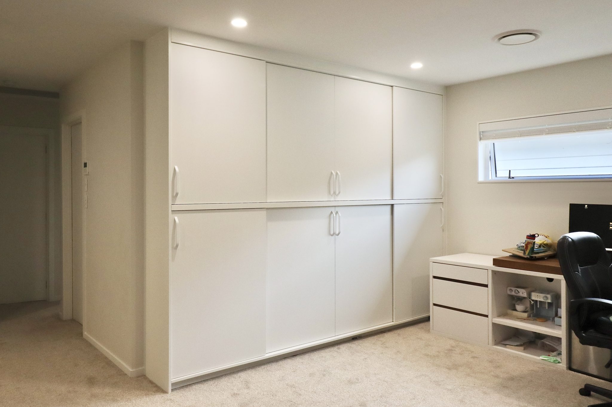Classic Sliding Door Bookcase - Mosman Interiors